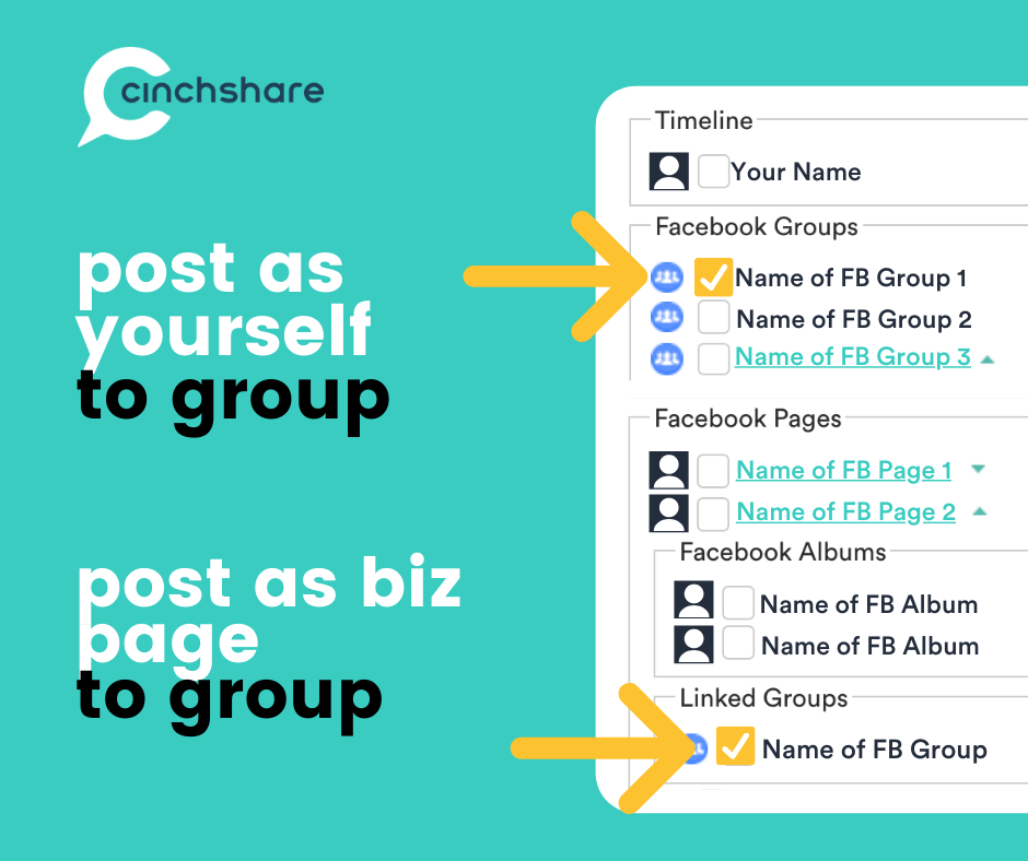 How to Connect Facebook Groups in CinchShare - CinchShare