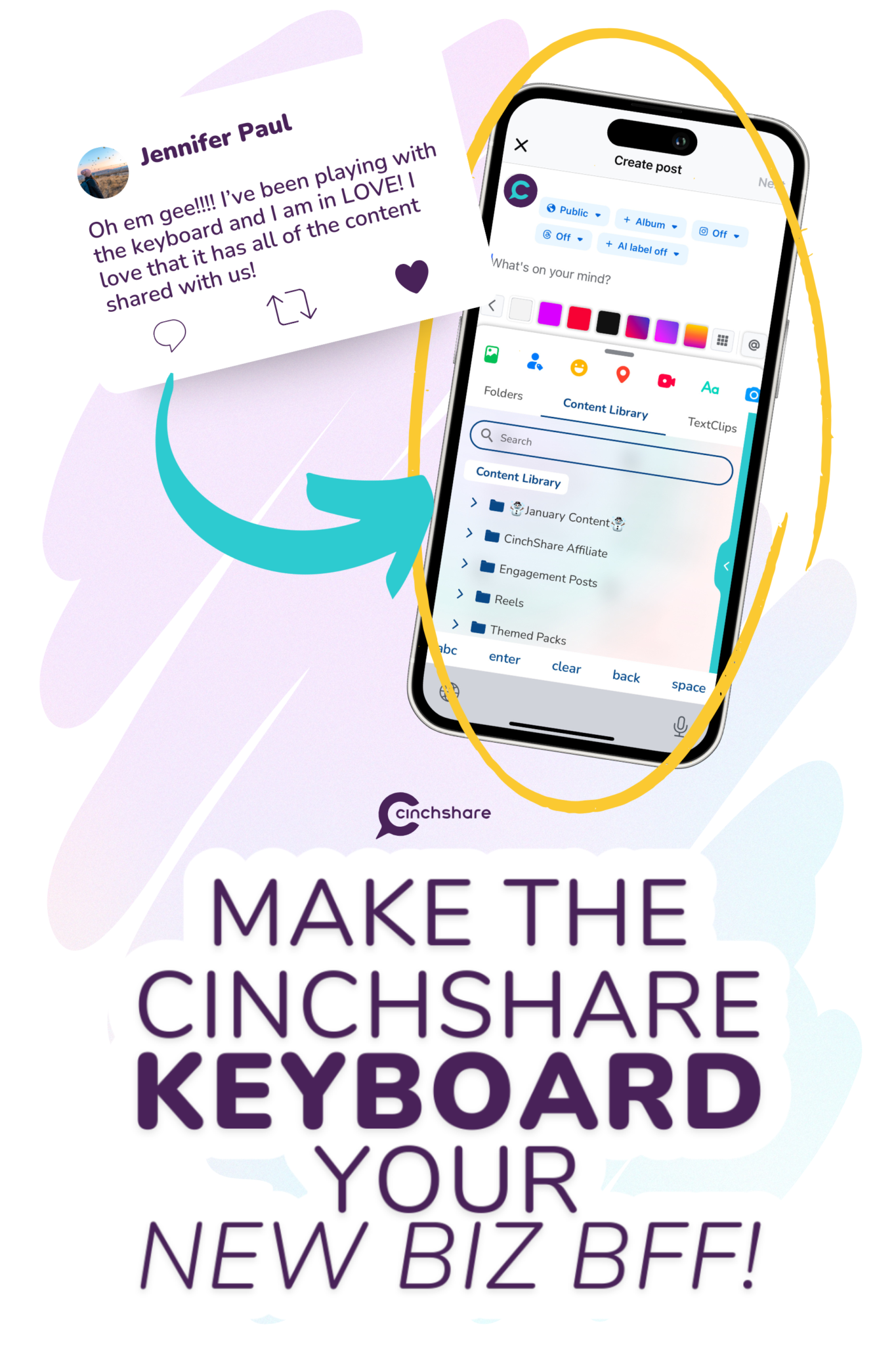 CinchShare Easy. Intuitive. Fast.